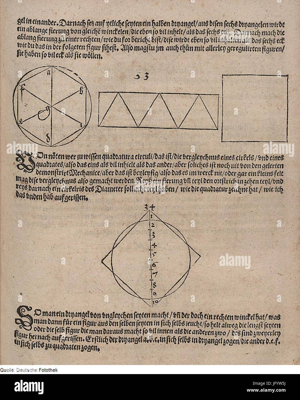 Fotothek df tg 0000710 Geometrie 5E Fläche 5E Viereck 5E Vieleck 5E ...