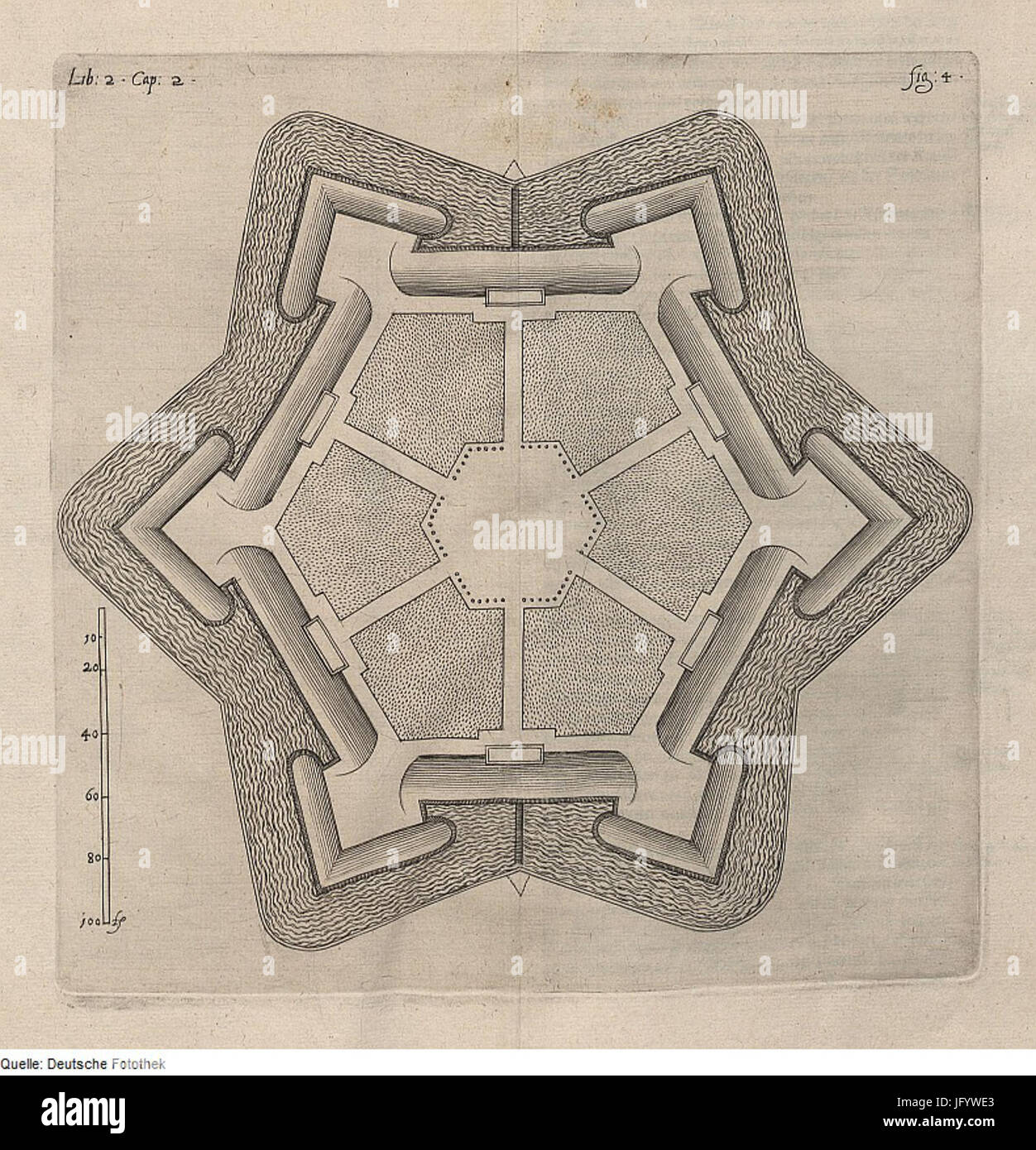 Fotothek df tg 0000910 Architektur 5E Festung 5E Bastion 5E Hexagon 5E ...
