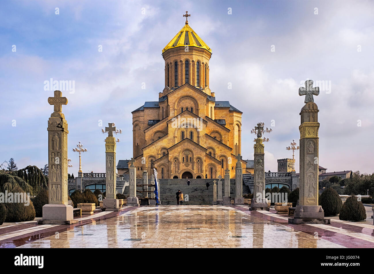 Sameba holy trinity cathedral hi-res stock photography and images - Alamy