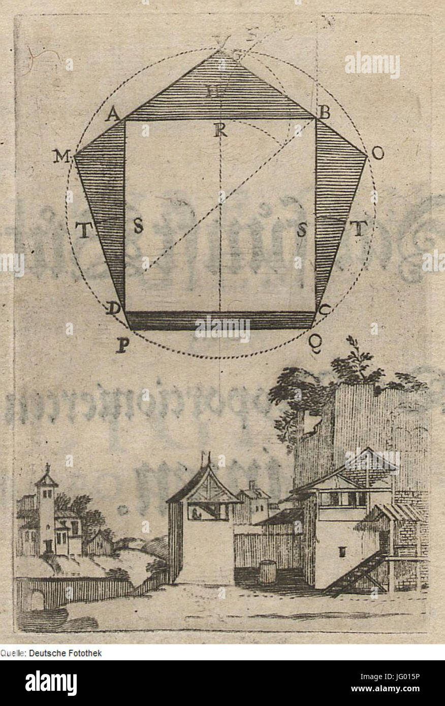 Fotothek df tg 0003415 Geometrie 5E Konstruktion 5E Viereck 5E Vieleck ...