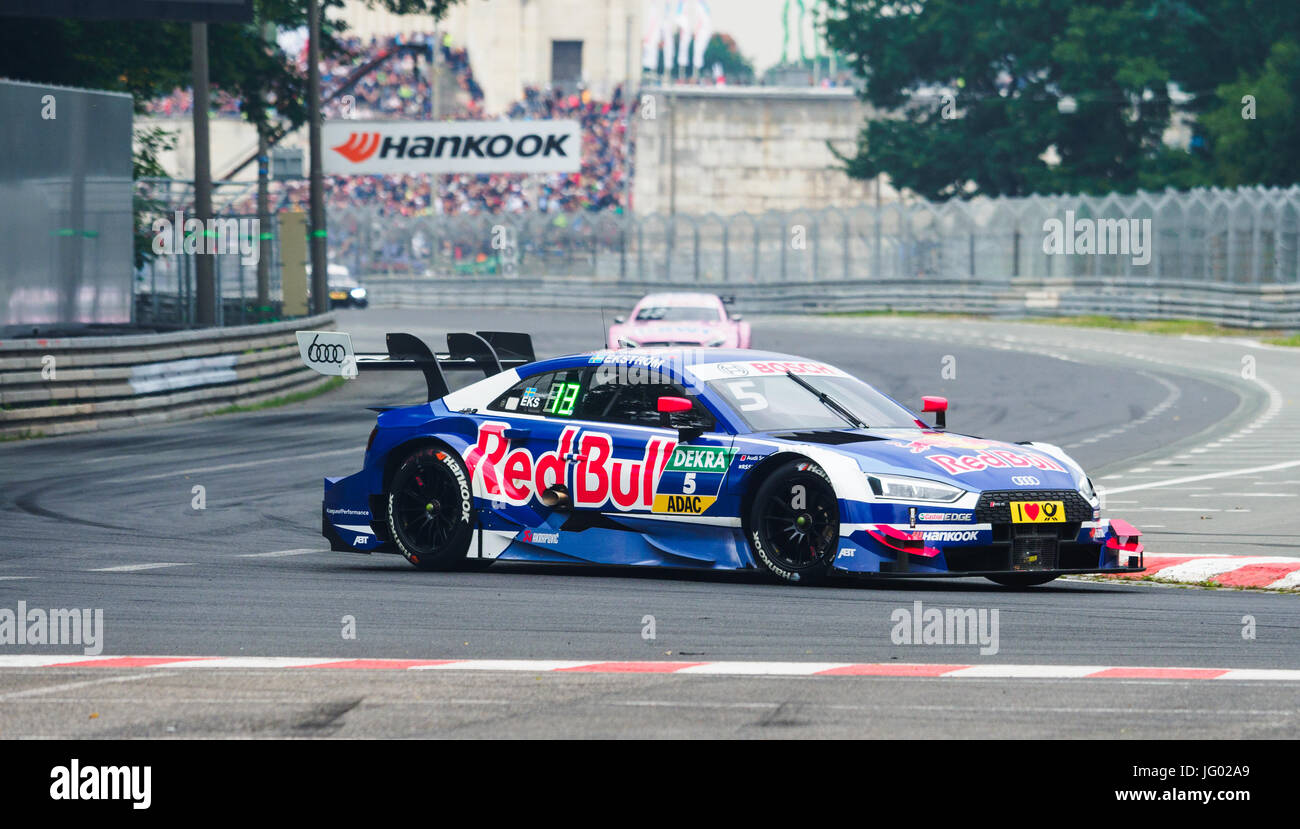 Nuremberg, Gemrany. 2nd July, 2017. Swedish GMT race driver Matthias ...