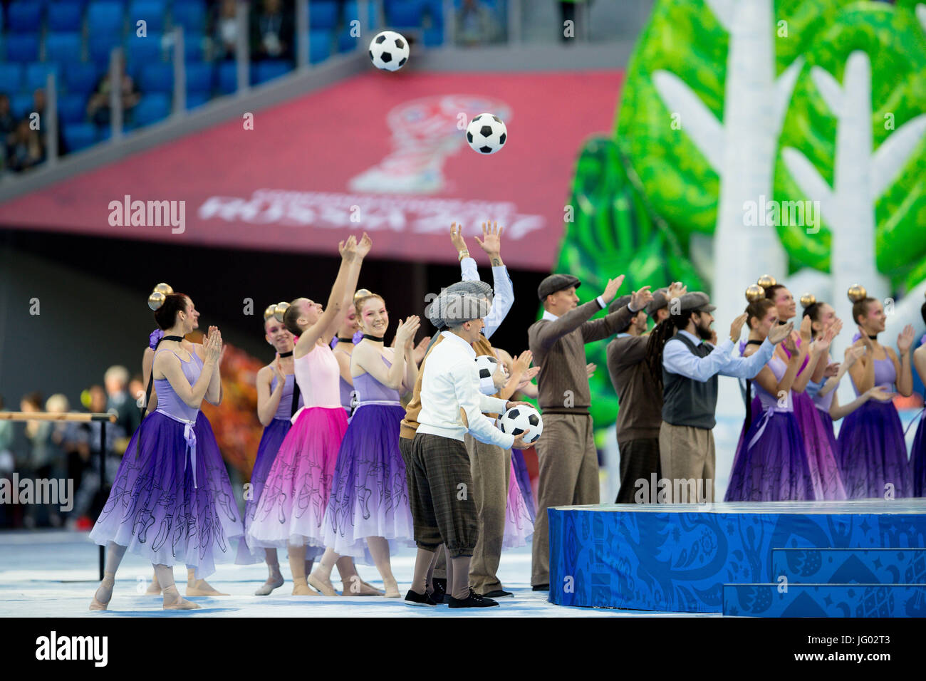 St Petersburg, Russia. 2nd July, 2017. CHILE VS GERMANY - Closing ...