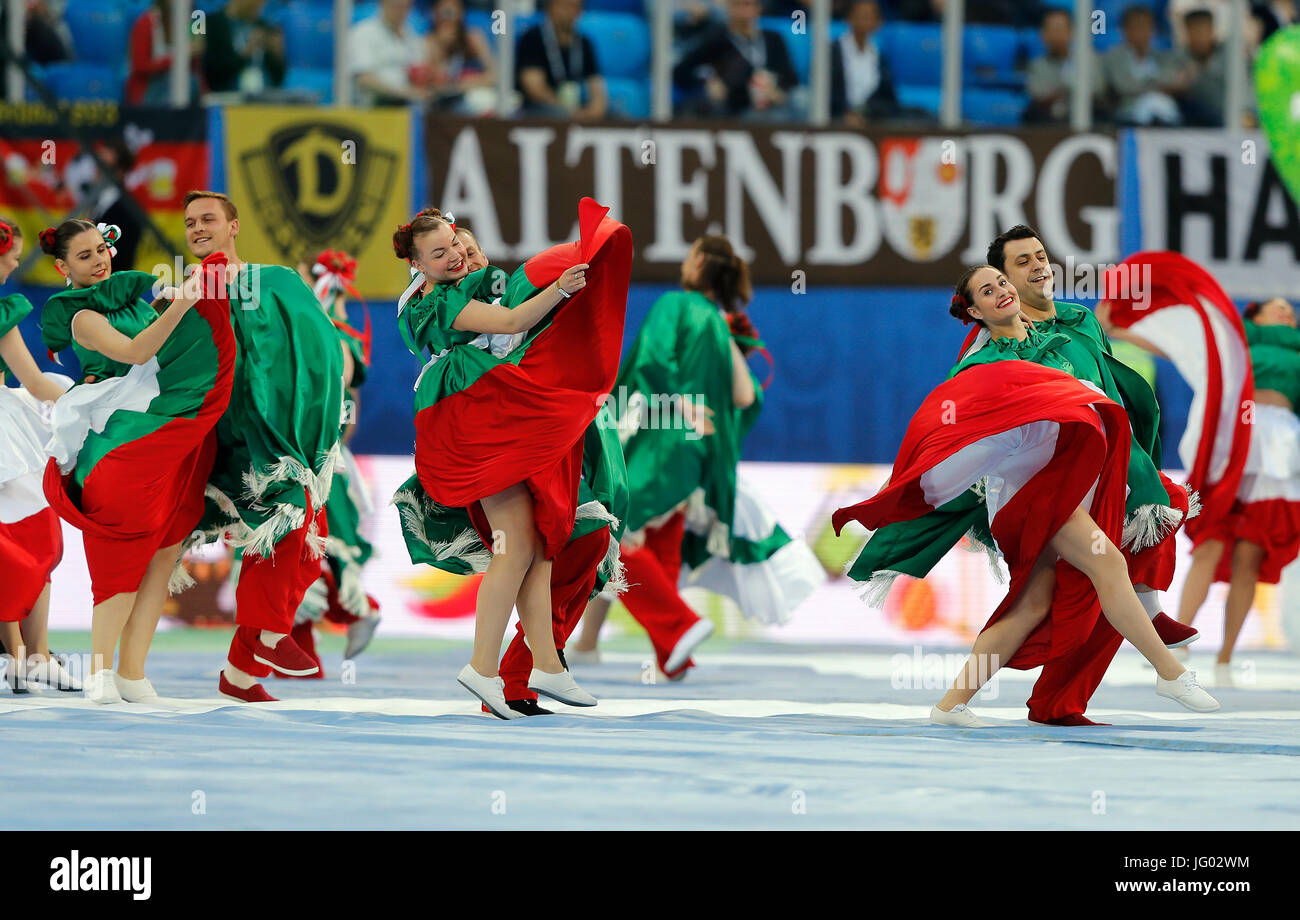 St Petersburg, Russia. 2nd July, 2017. CHILE VS GERMANY - Closing ...