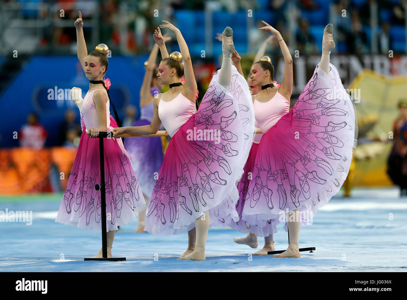 St Petersburg, Russia. 2nd July, 2017. CHILE VS GERMANY - Closing ...