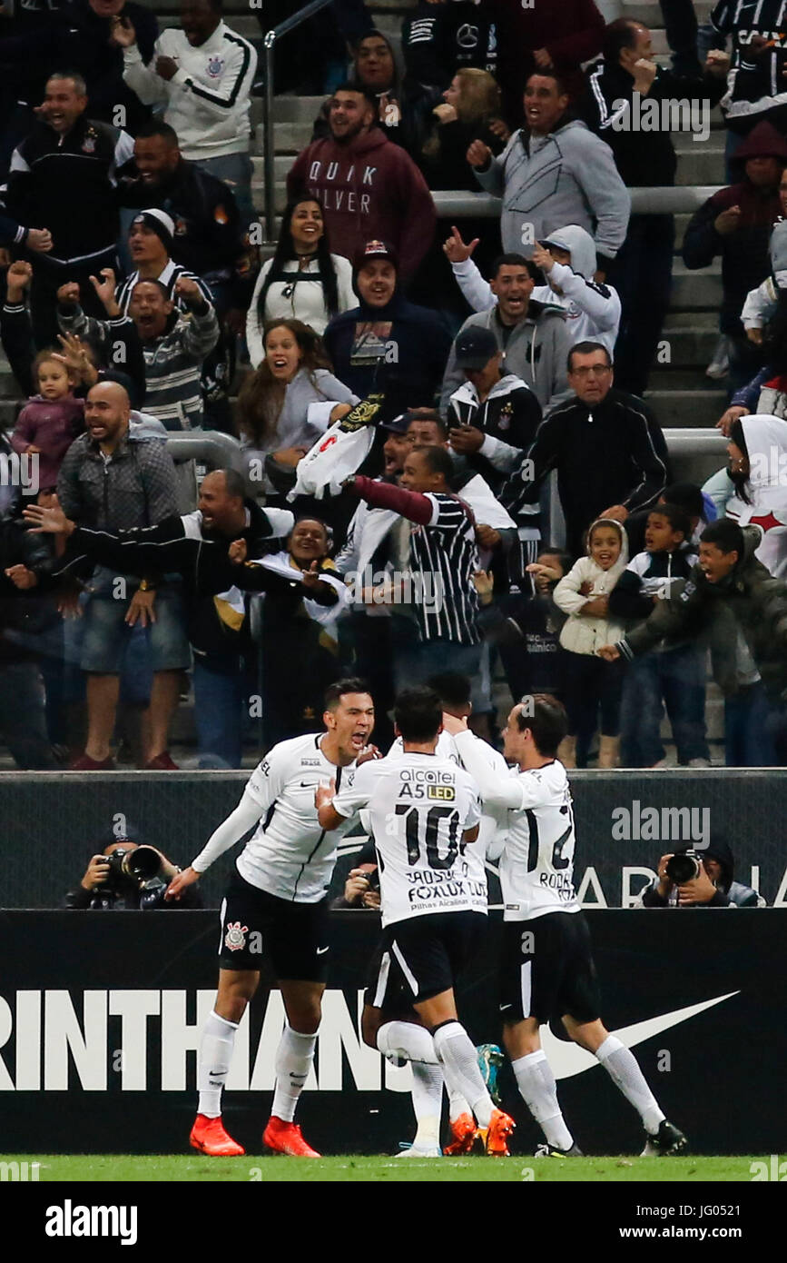 SÃO PAULO, SP - 02.07.2017: CORINTHIANS X BOTAFOGO - Celebration of ...