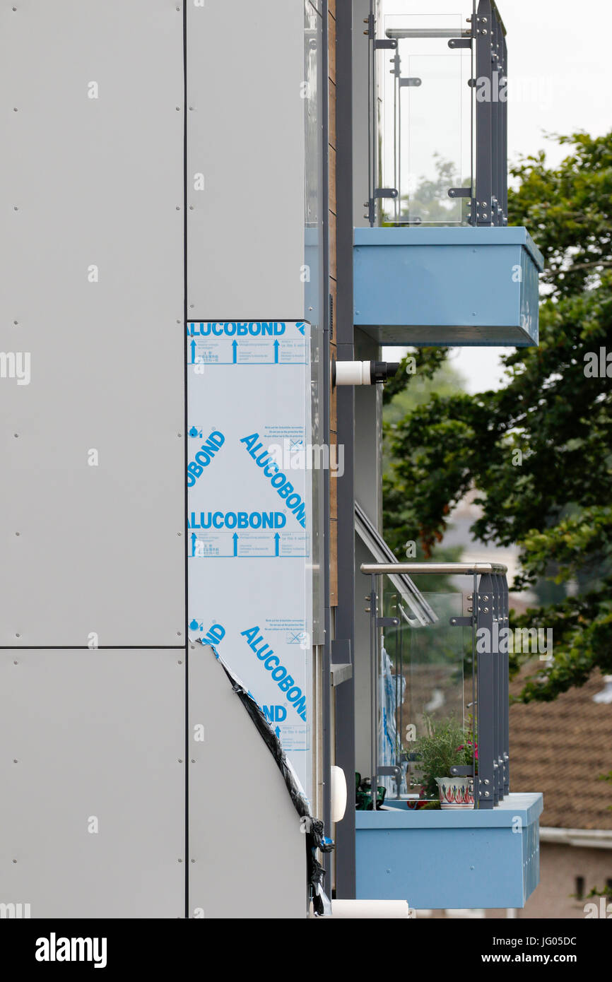 Grenfell Tower Cladding Stock Photos & Grenfell Tower Cladding Stock ...