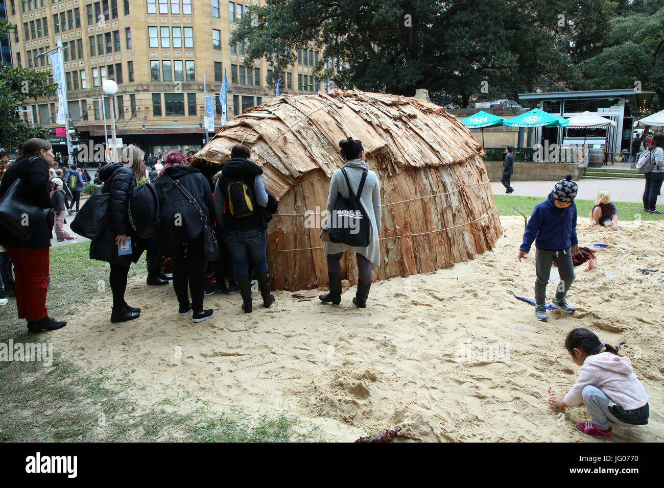 Sydney, Australia. 3 July 2017. NAIDOC week is a celebration of ...