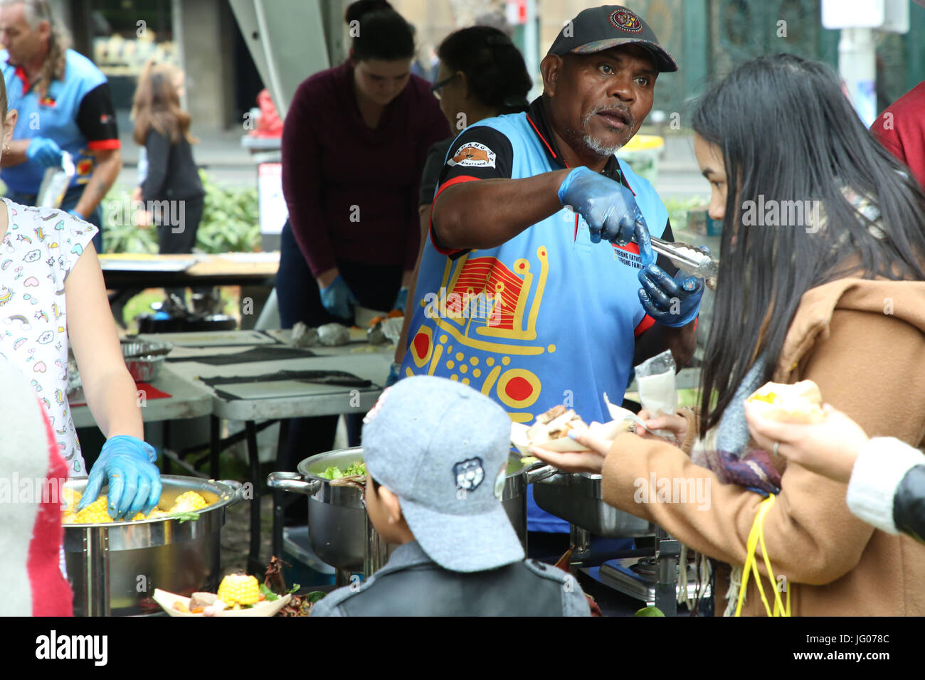 Sydney, Australia. 3 July 2017. NAIDOC week is a celebration of ...
