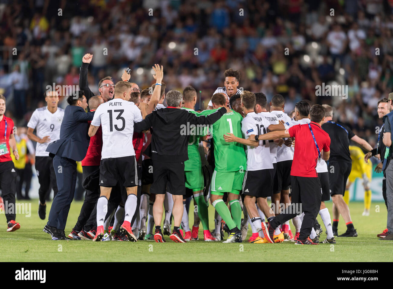 Krakow, Poland. 30th June, 2017. Germany team group (GER) Football ...