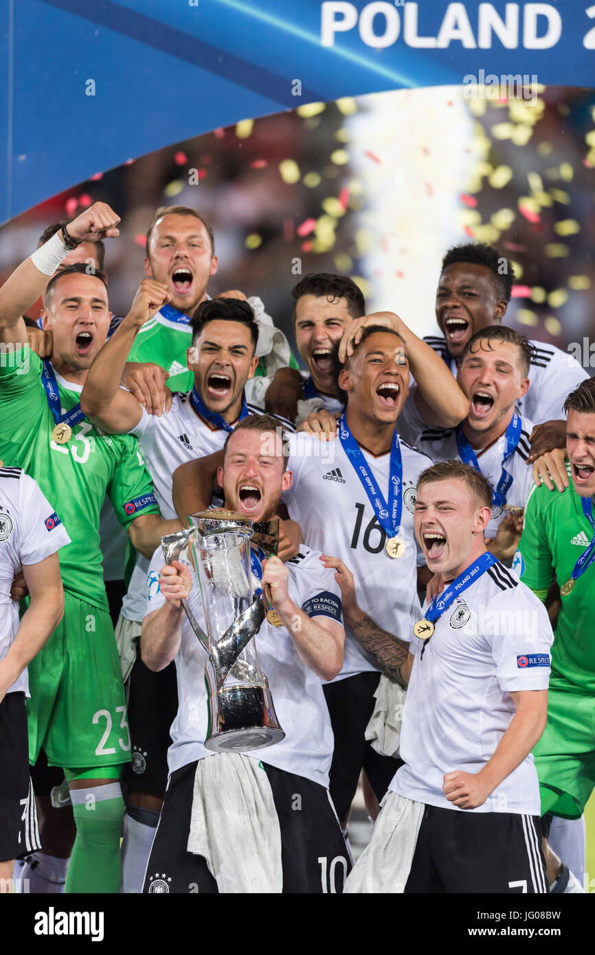Krakow, Poland. 30th June, 2017. Germany team group (GER) Football ...