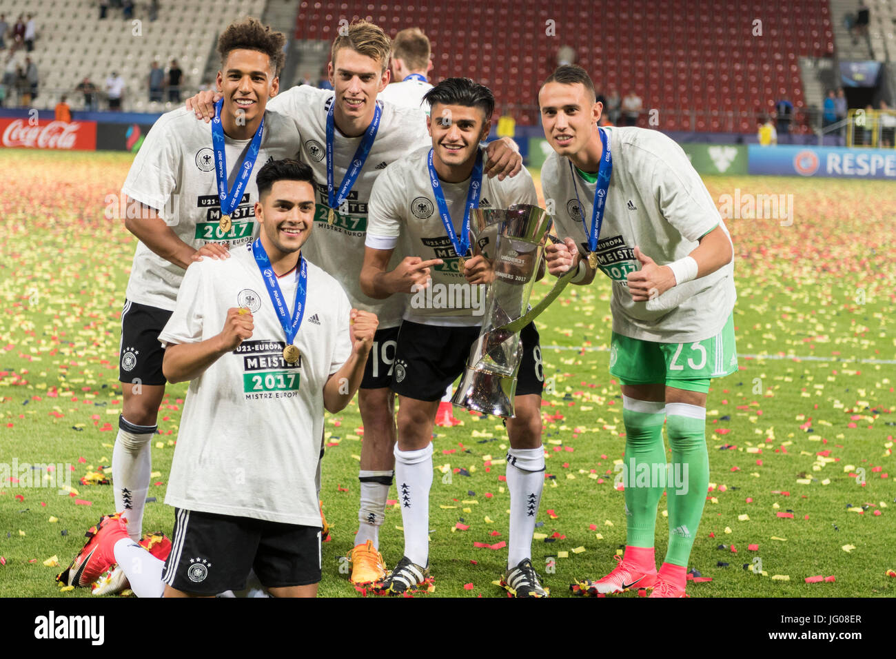 Krakow, Poland. 30th June, 2017. Germany team group (GER) Football ...