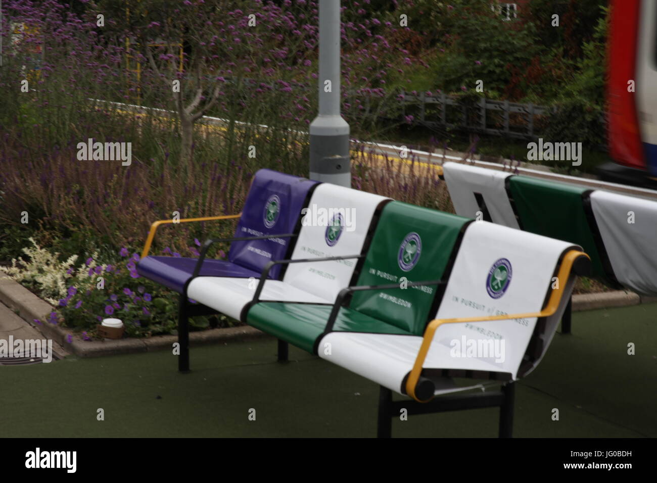 London, UK. 3rd Jul, 2017. People camp and queue for the tickets to the ...