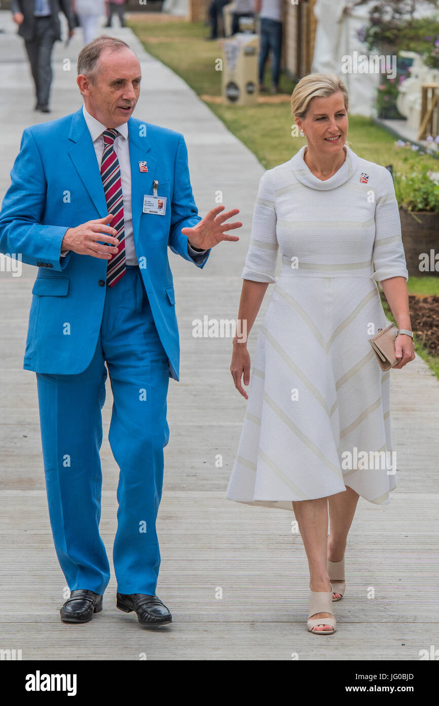 London, UK. 3rd July, 2017. HRH the Countess of Wessex, patron of the ...