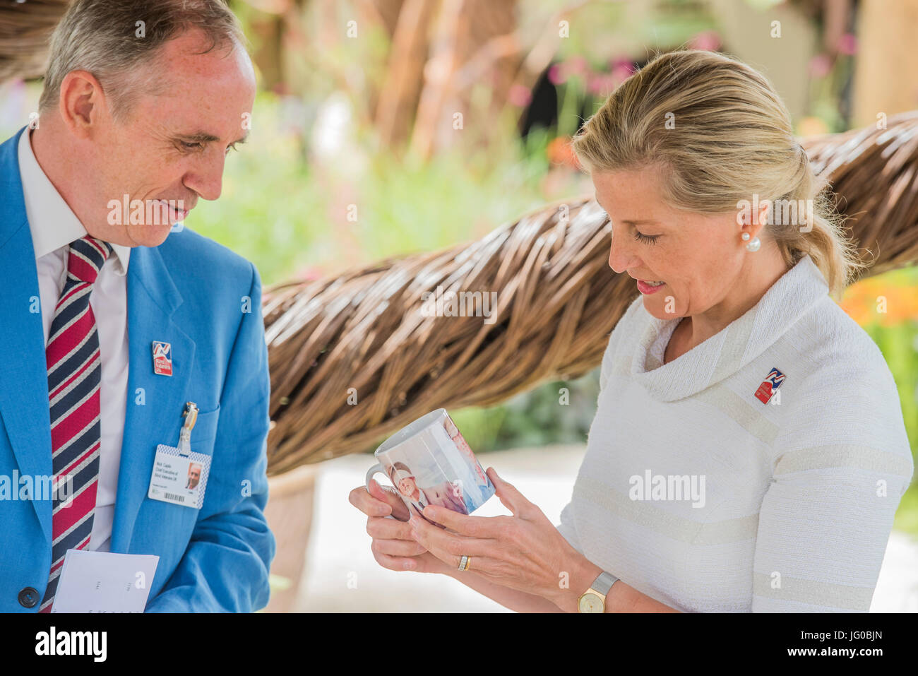London, UK. 3rd July, 2017. HRH the Countess of Wessex, patron of the ...