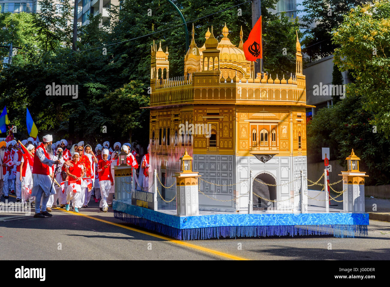 Sikh day parade hi-res stock photography and images - Alamy