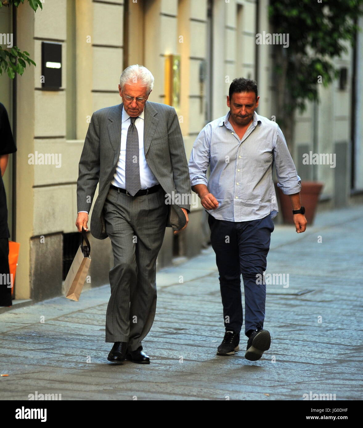 Mario monti and elsa antonioli monti hi-res stock photography and ...