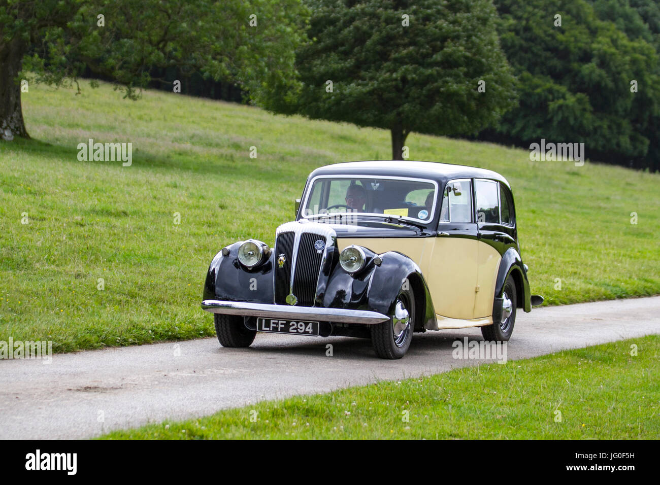 1953 50s black Daimler Conquest Classic; classic cars, cherished ...