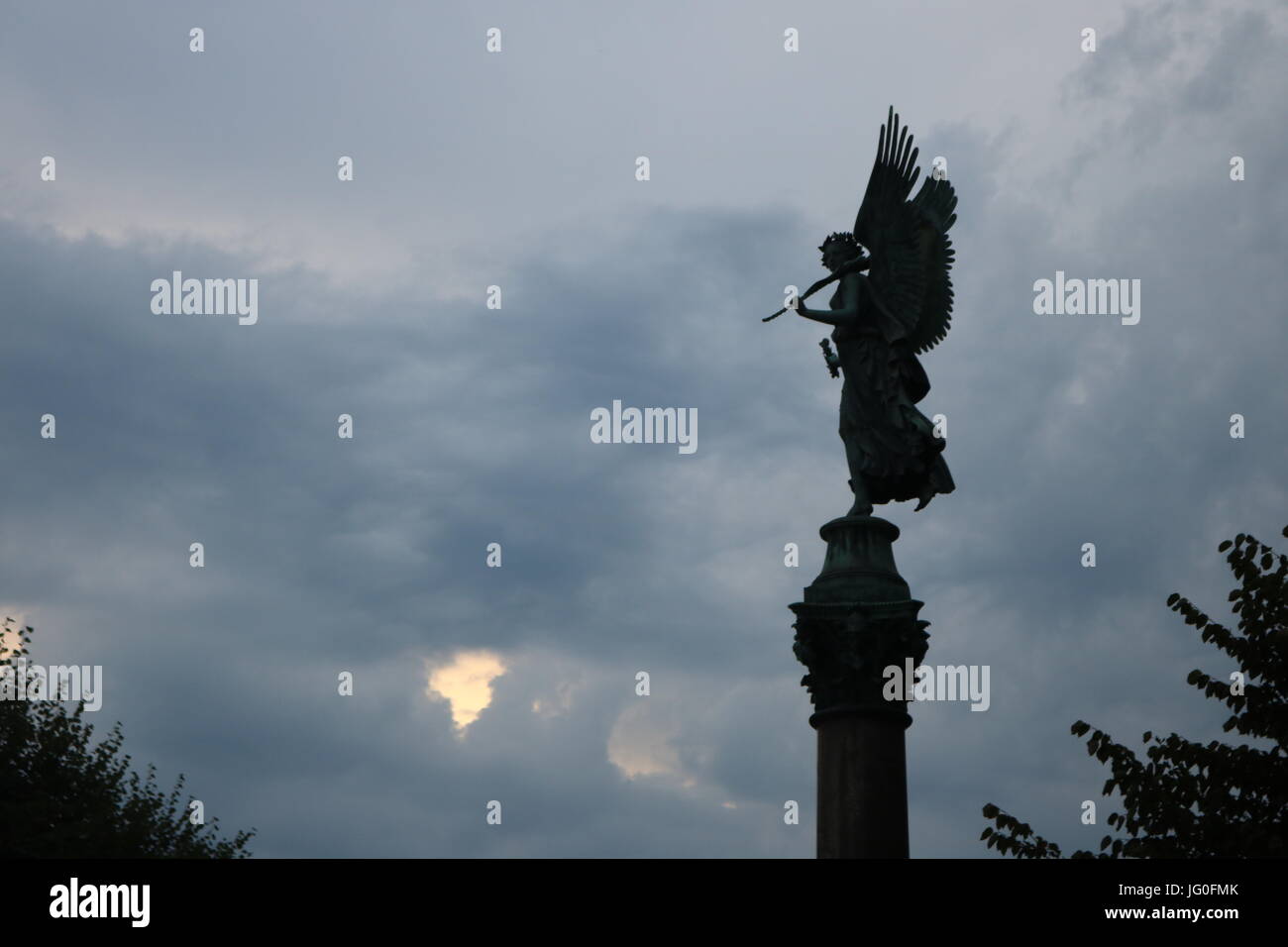 Angel wings sky clouds hi-res stock photography and images - Alamy