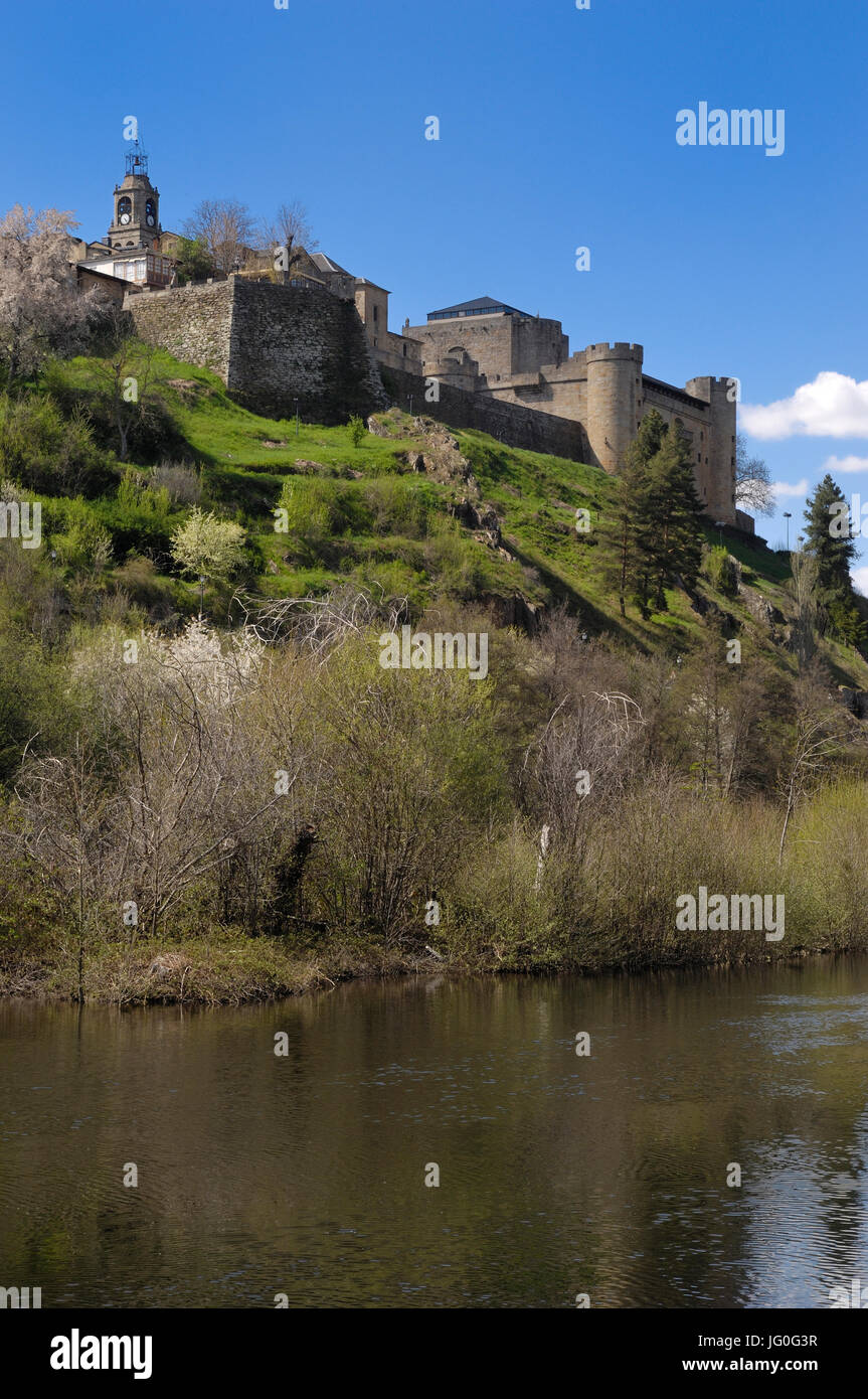 Village of Puebla de Sanabria, Zamora province,Castilla y Leon,Spain ...