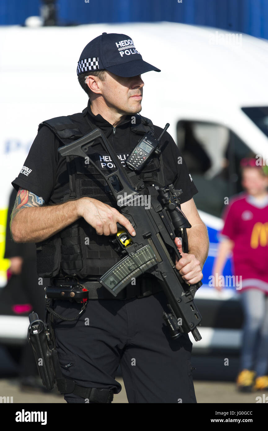 Police presence ahead of the UEFA Womens Champions League Final at the ...