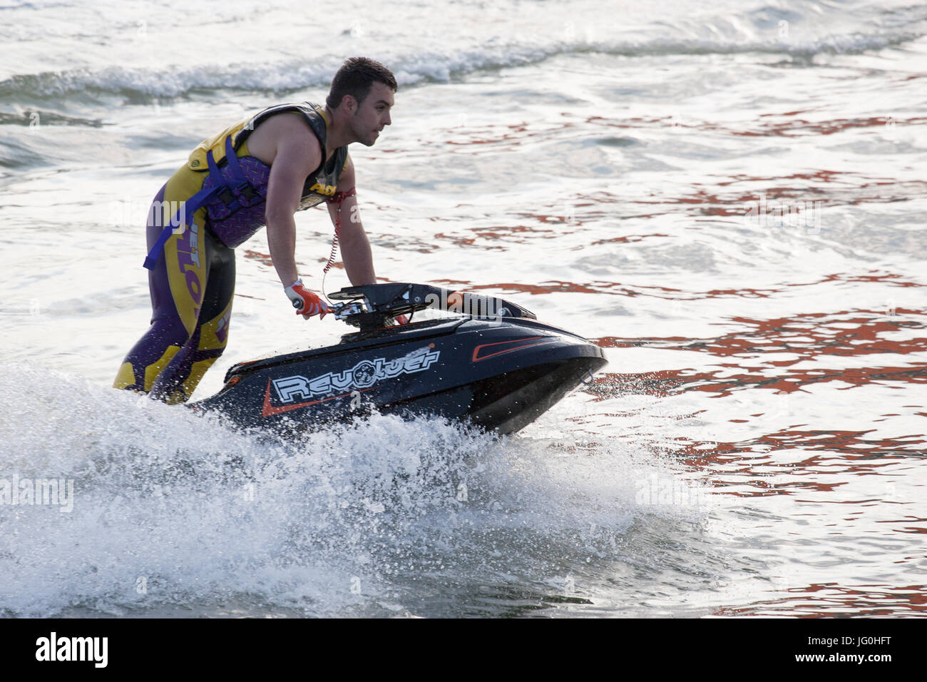 professional jet ski display Stock Photo - Alamy