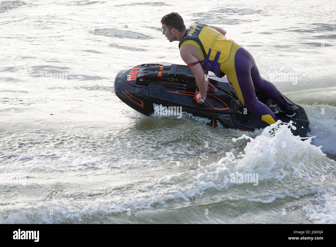 professional jet ski display Stock Photo - Alamy