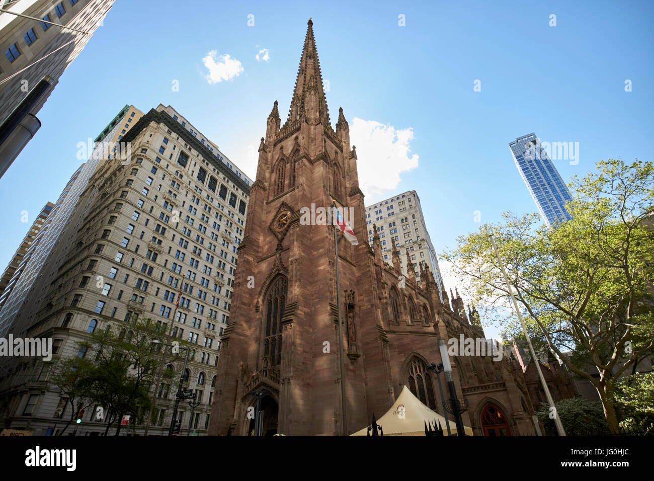 Trinity church manhattan hi-res stock photography and images - Alamy