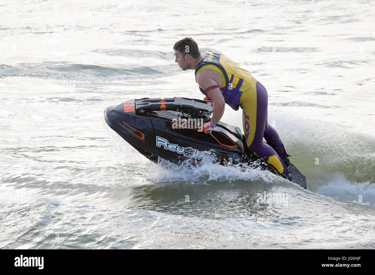 professional jet ski display Stock Photo - Alamy