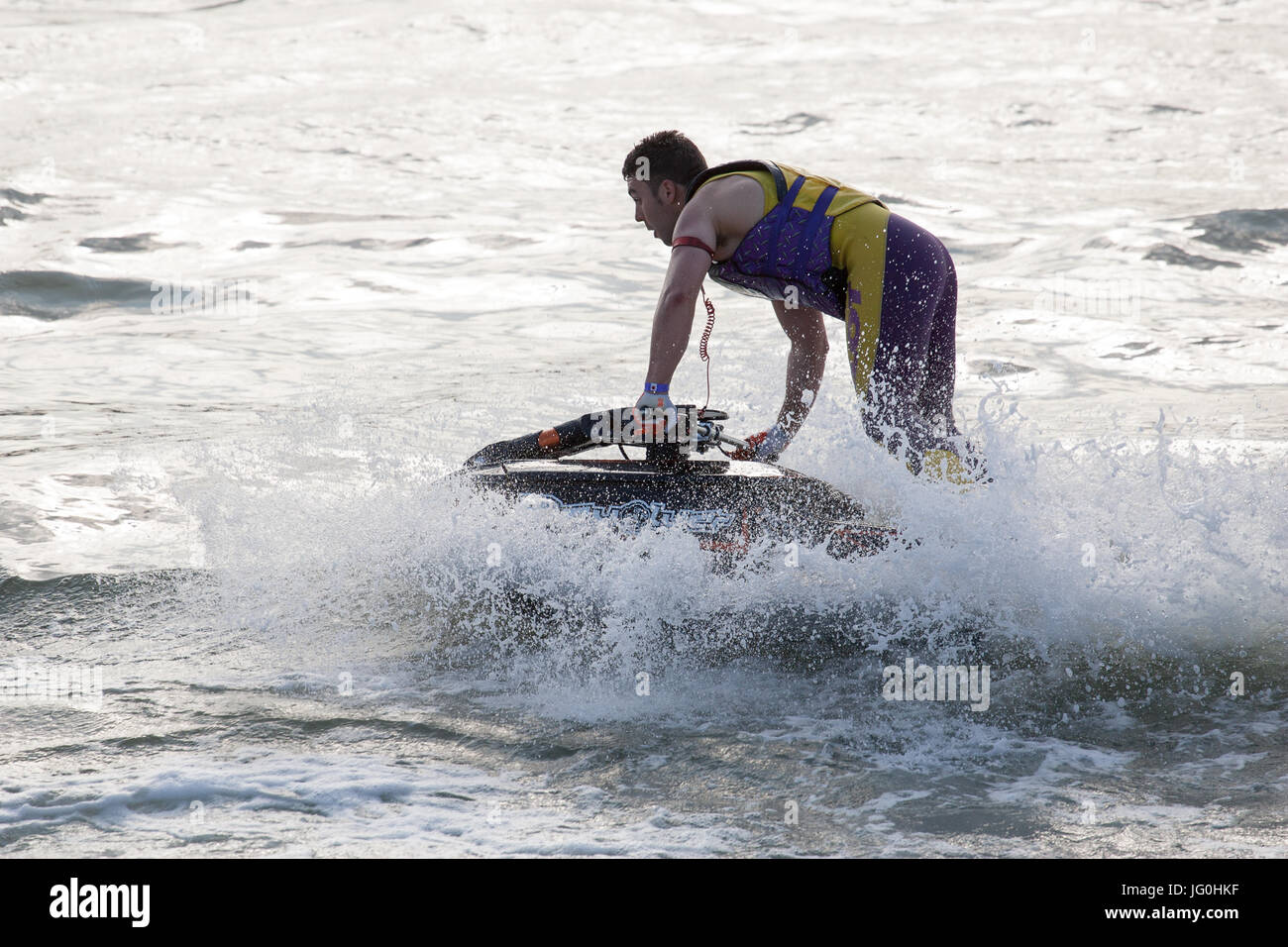 professional jet ski display Stock Photo - Alamy
