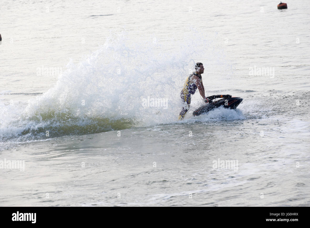 professional jet ski display Stock Photo - Alamy