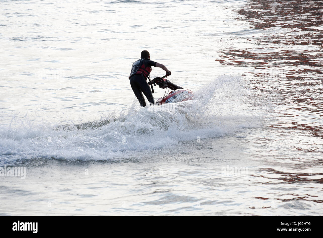 professional jet ski display Stock Photo - Alamy