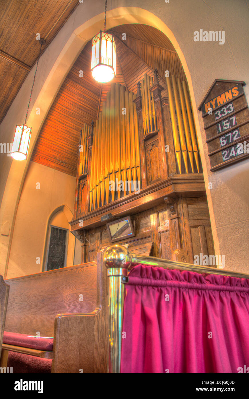 Organ pipes wooden hi-res stock photography and images - Alamy