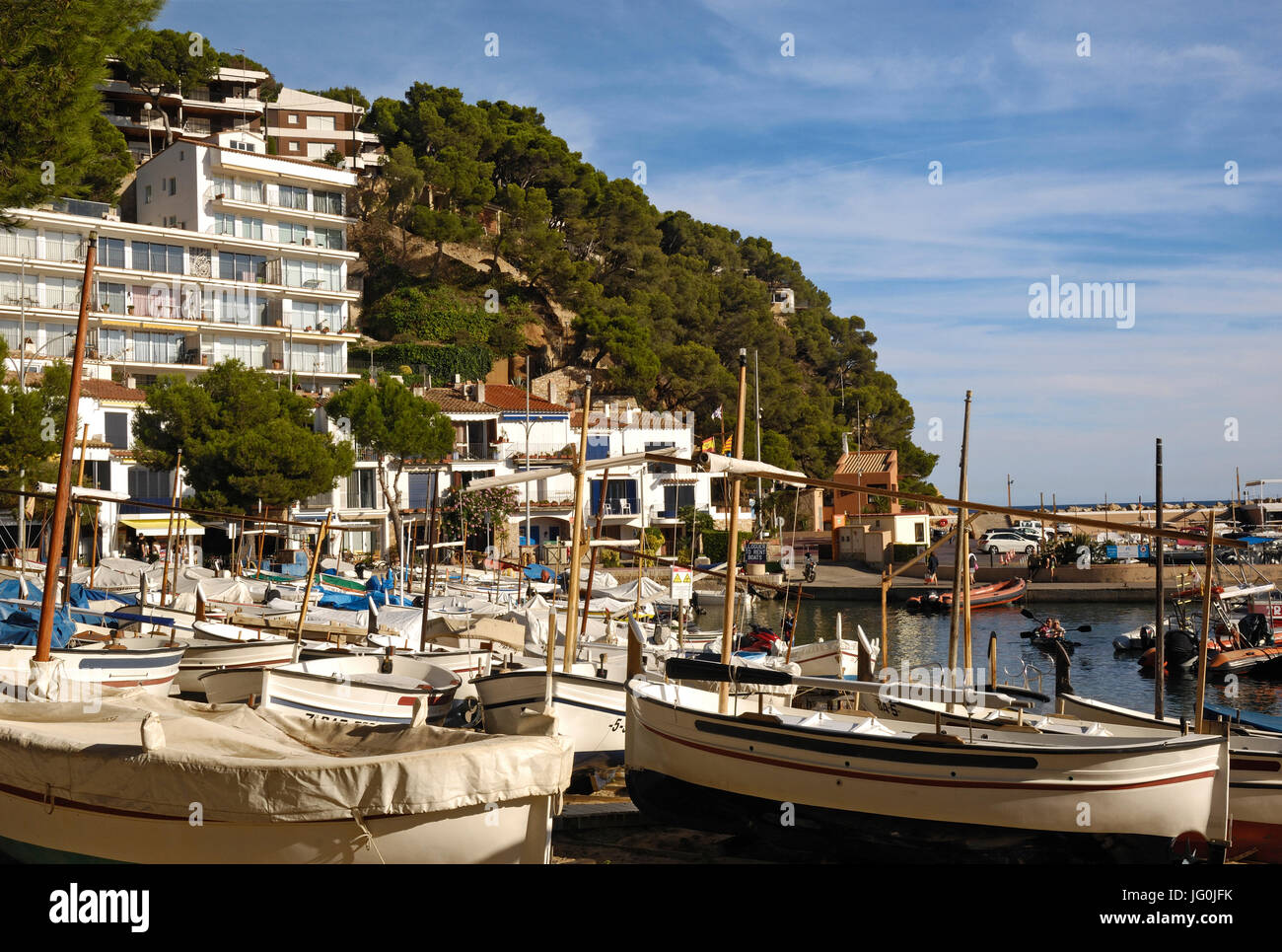 port of Llafranc, Costa Brava, Girona, Spain Stock Photo - Alamy