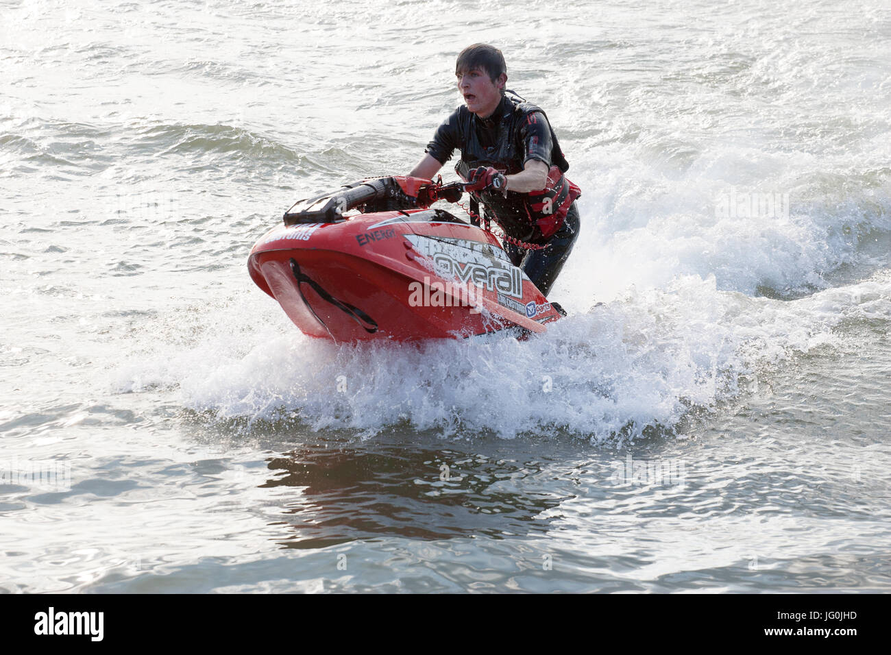 professional jet ski display Stock Photo - Alamy