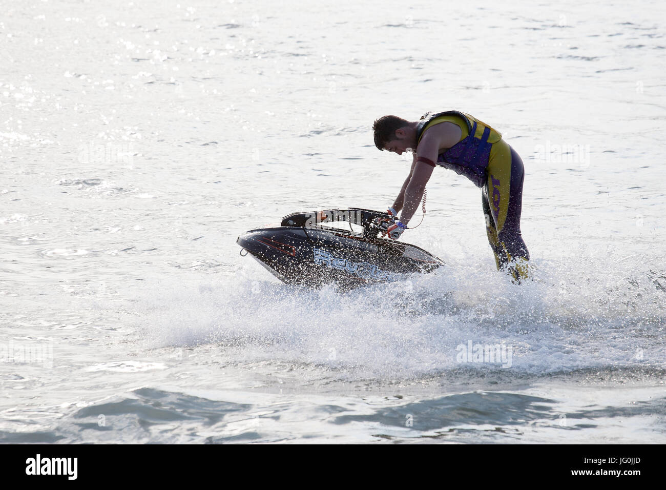professional jet ski display Stock Photo - Alamy