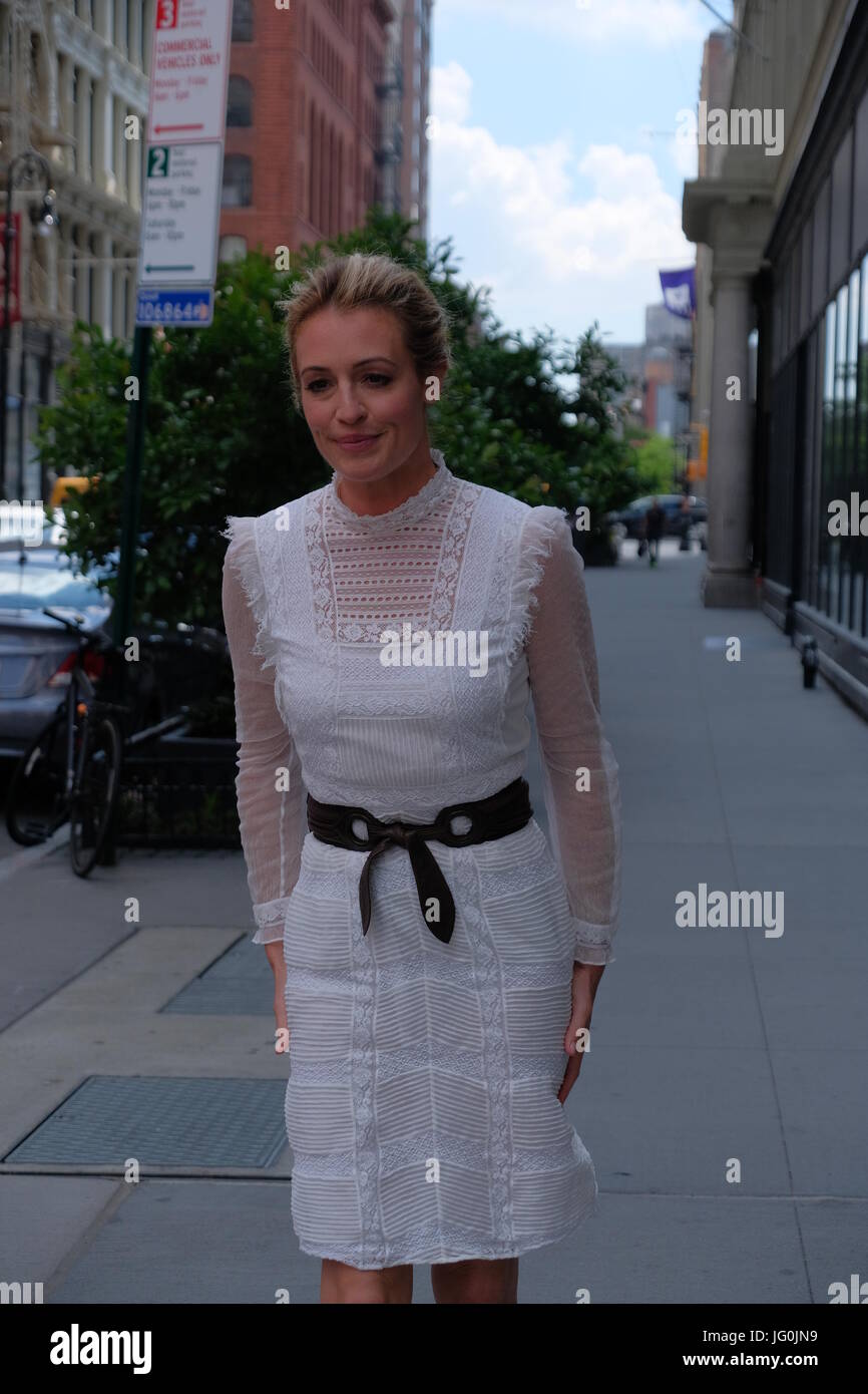 Cat Deeley in 2 outfits at AOL Build Featuring: Cat Deeley Where ...