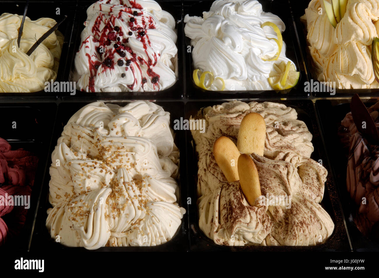 ice cream shop Stock Photo - Alamy
