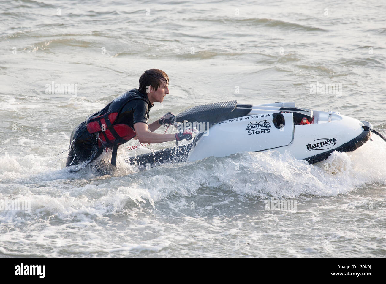 professional jet ski display Stock Photo - Alamy