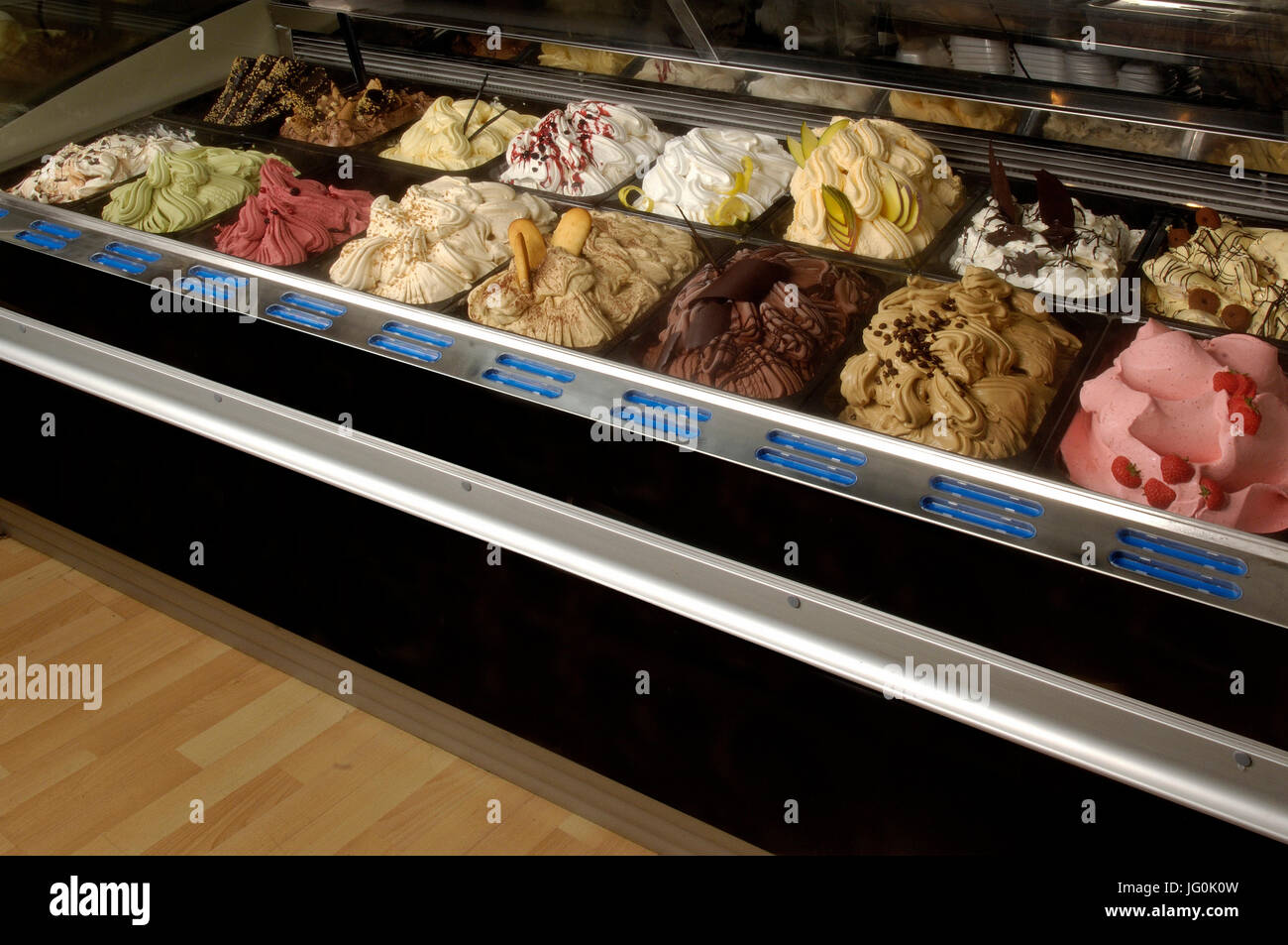 ice cream shop Stock Photo - Alamy
