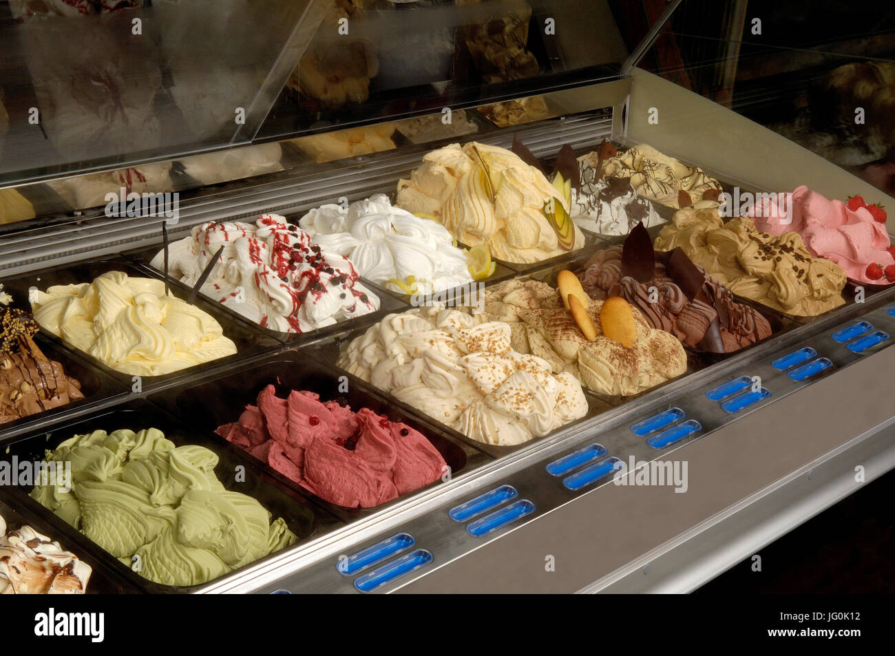 ice cream shop Stock Photo - Alamy