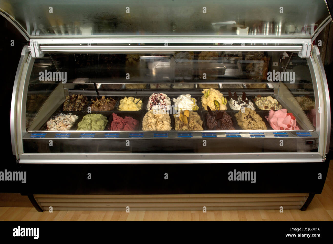 ice cream shop Stock Photo - Alamy