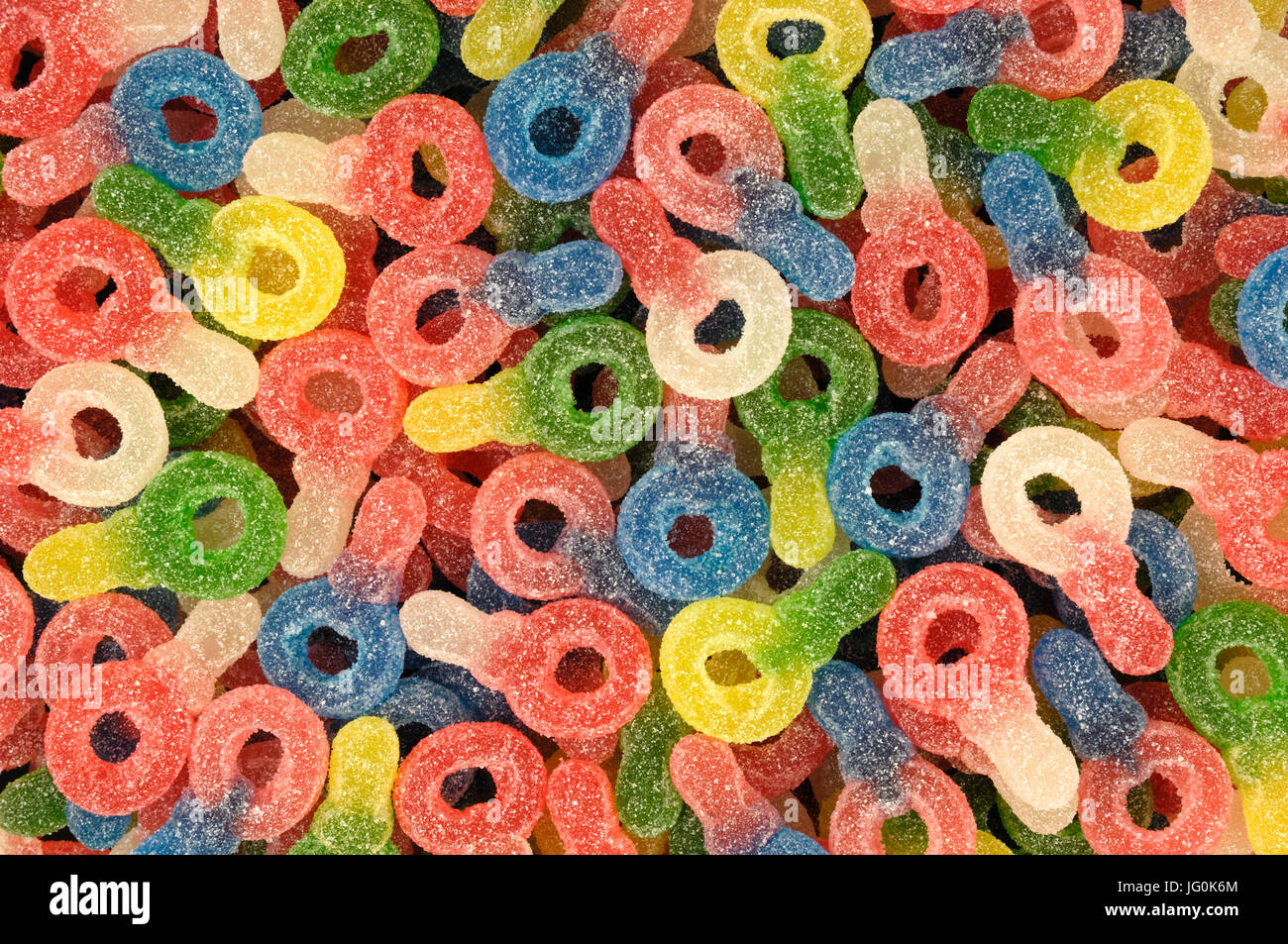 Gummy Candy pacifier Colorful Background Stock Photo - Alamy