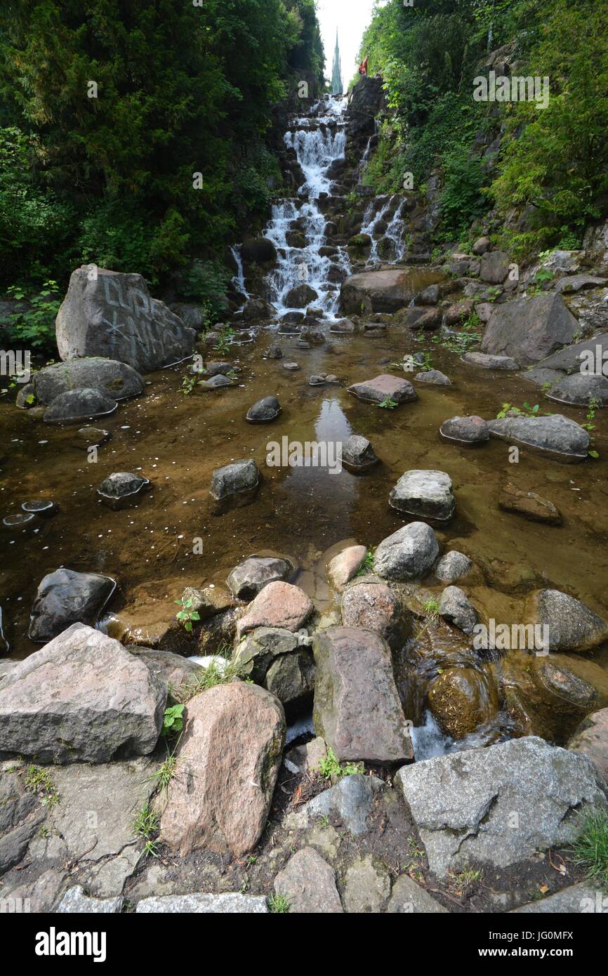 Viktoria park waterfall hi-res stock photography and images - Alamy