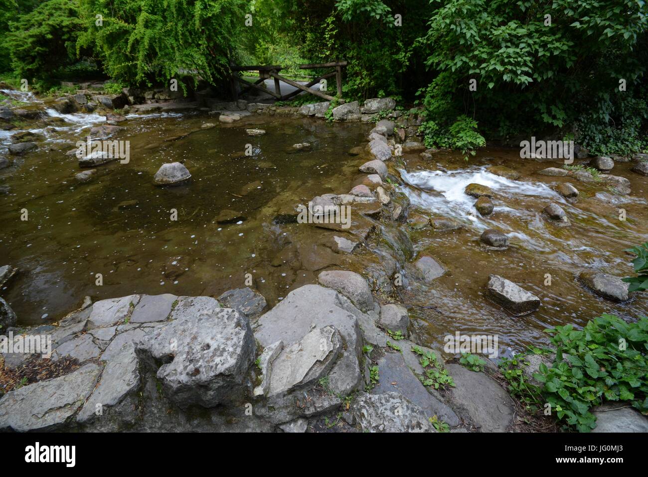 Viktoriapark berlin waterfall hi-res stock photography and images - Alamy