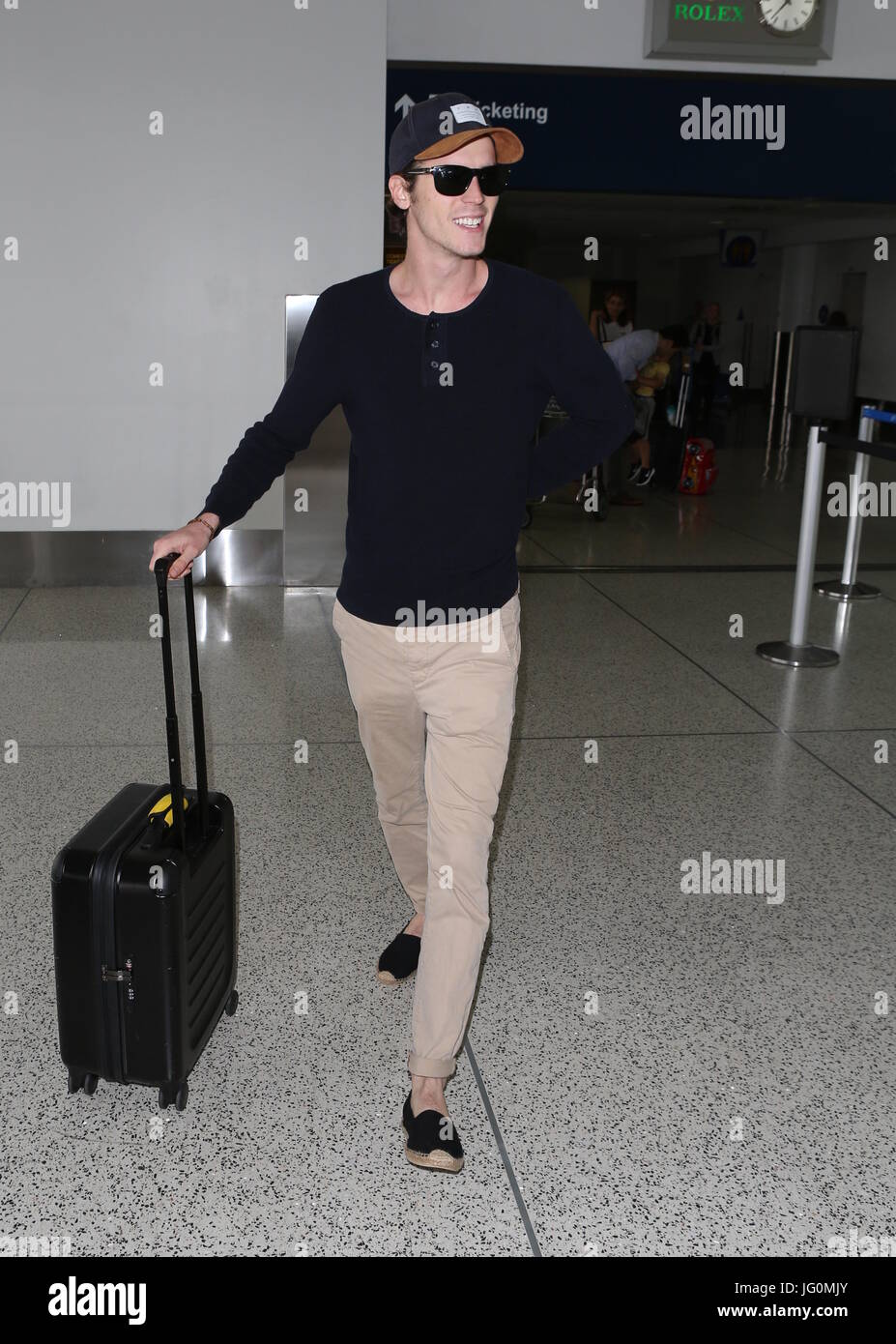 Pico Alexander arrives at the airport Featuring: Pico Alexander Where ...