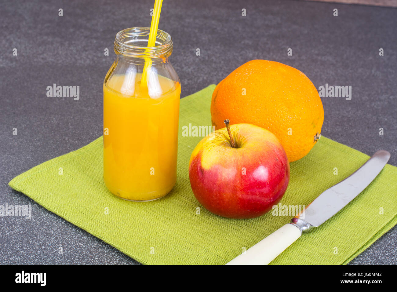 Fresh fruit juice for dietary nutrition. Studio Photo Stock Photo - Alamy