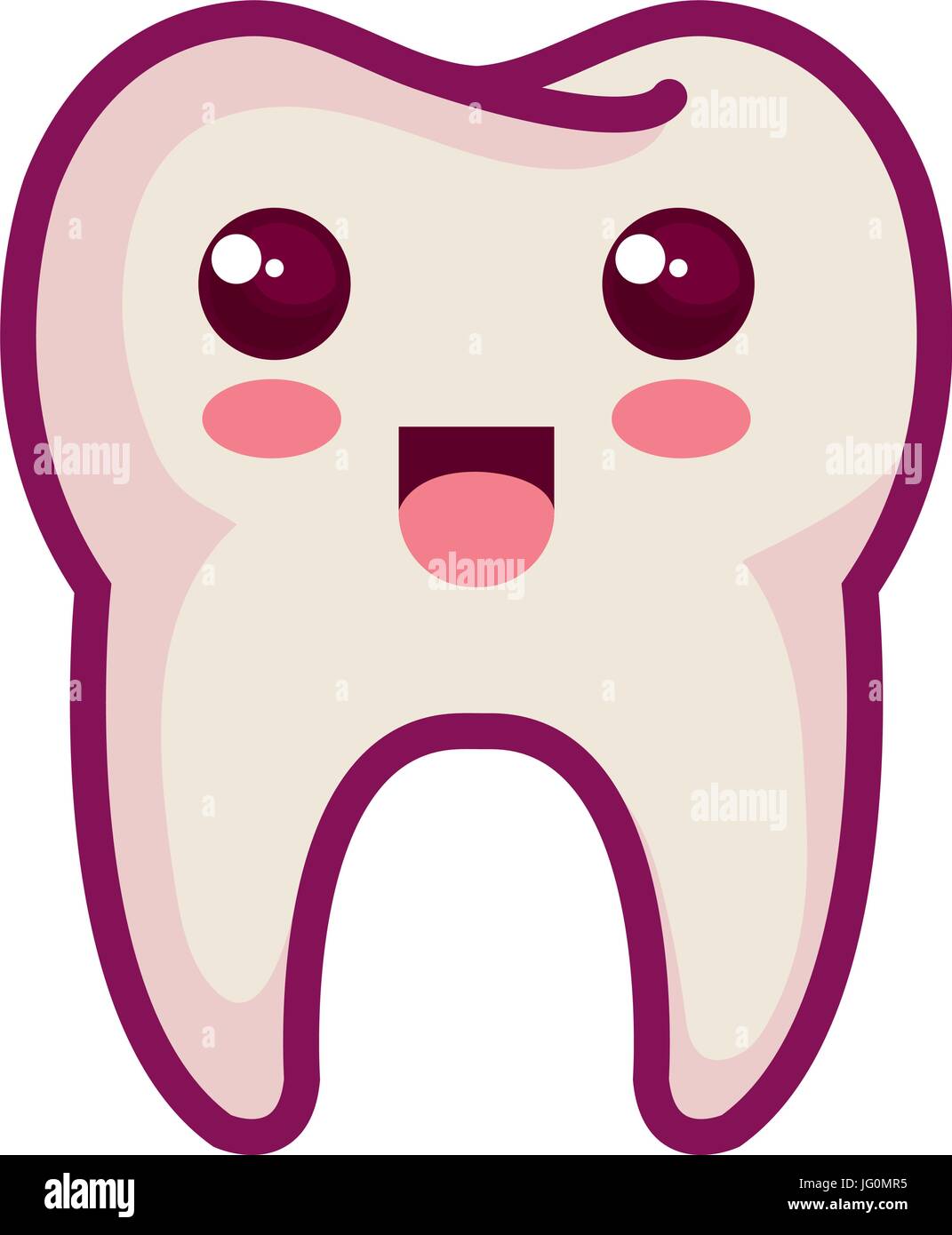 Happy tooth Stock Vector Images - Alamy