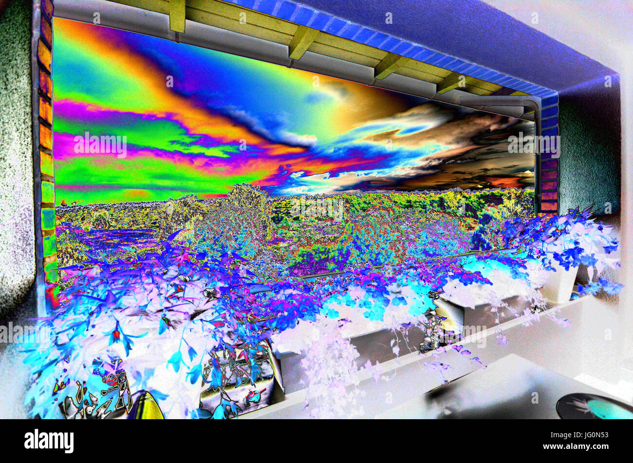 German Digital Art by Alfred Georg Sonsalla Stock Photo - Alamy