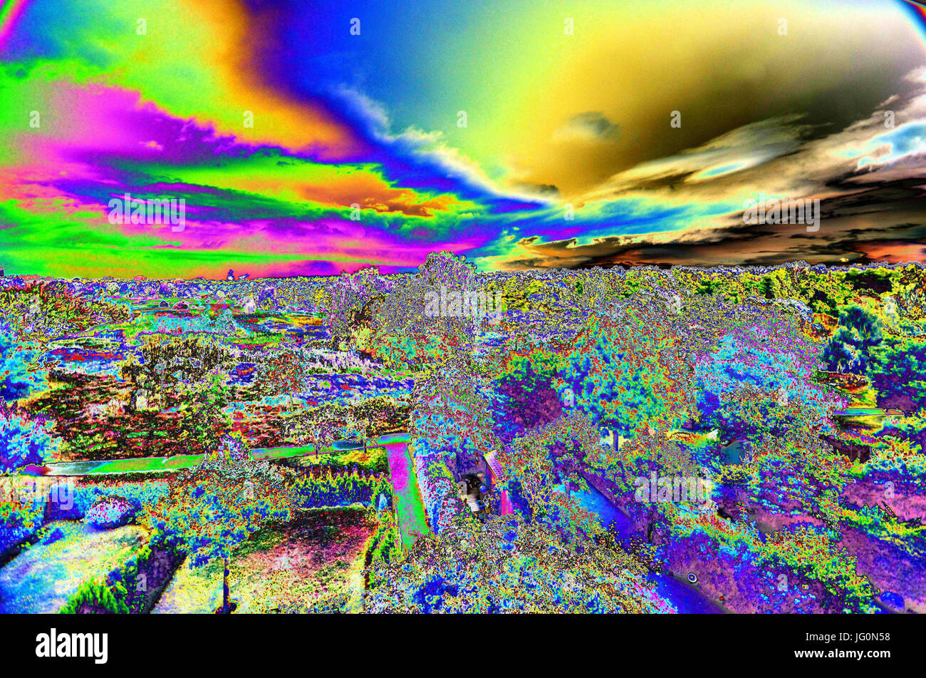 German Digital Art by Alfred Georg Sonsalla Stock Photo - Alamy