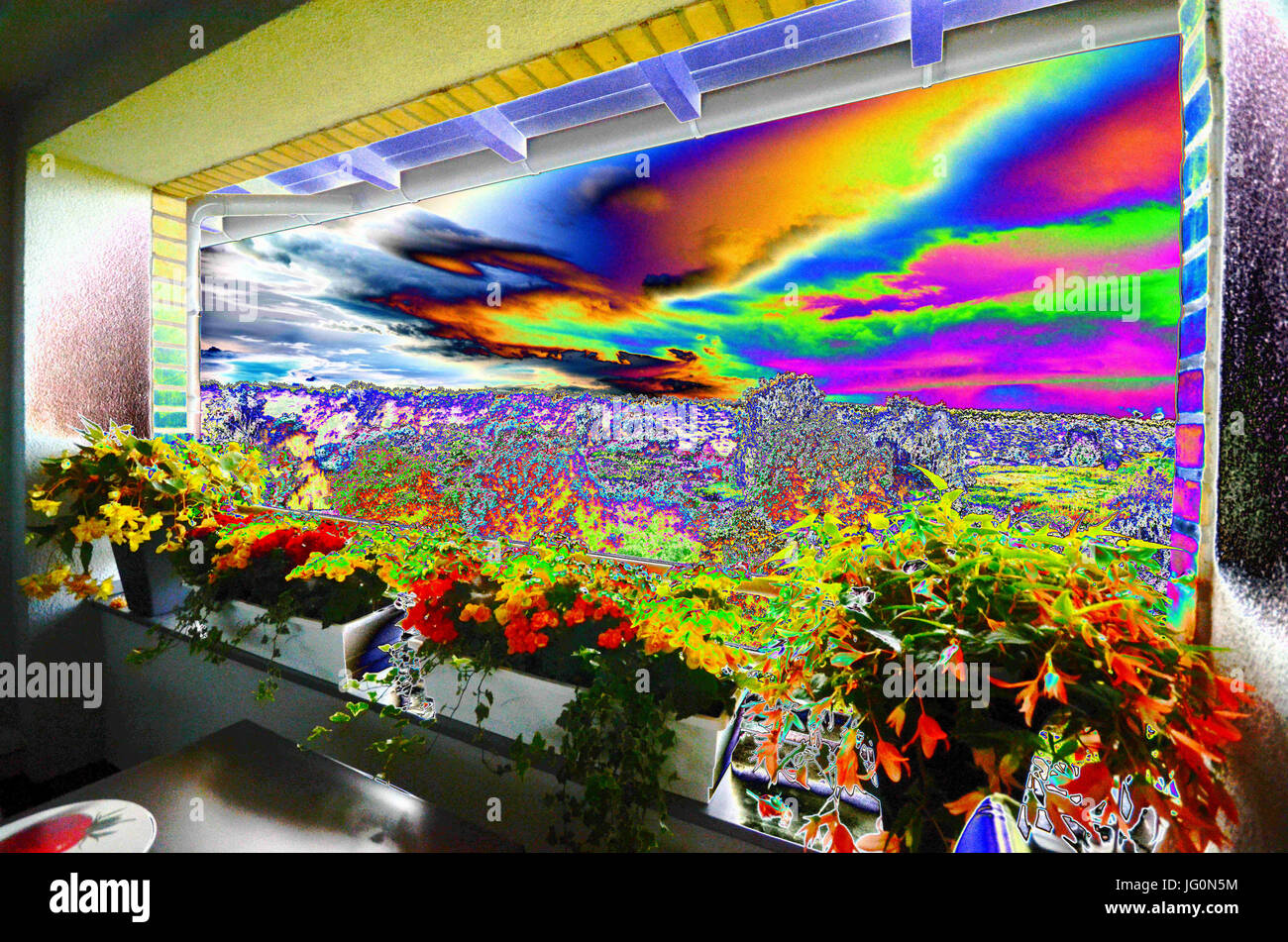 German Digital Art by Alfred Georg Sonsalla Stock Photo - Alamy